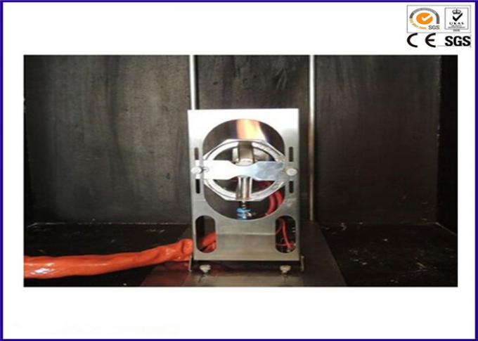 NFPA 701 Test Method 1 Vertical Flammability Tester For Single / Multi ...