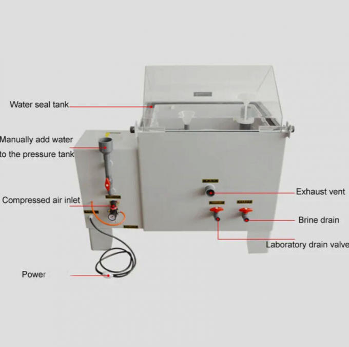 270L High Configuration Salt Spray Test Machine X-60 Salt Spray ...