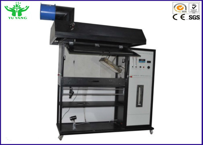 ISO 9239-1 ASTM E648 Fire Tester Critical Radiant Flux with a Radiant ...