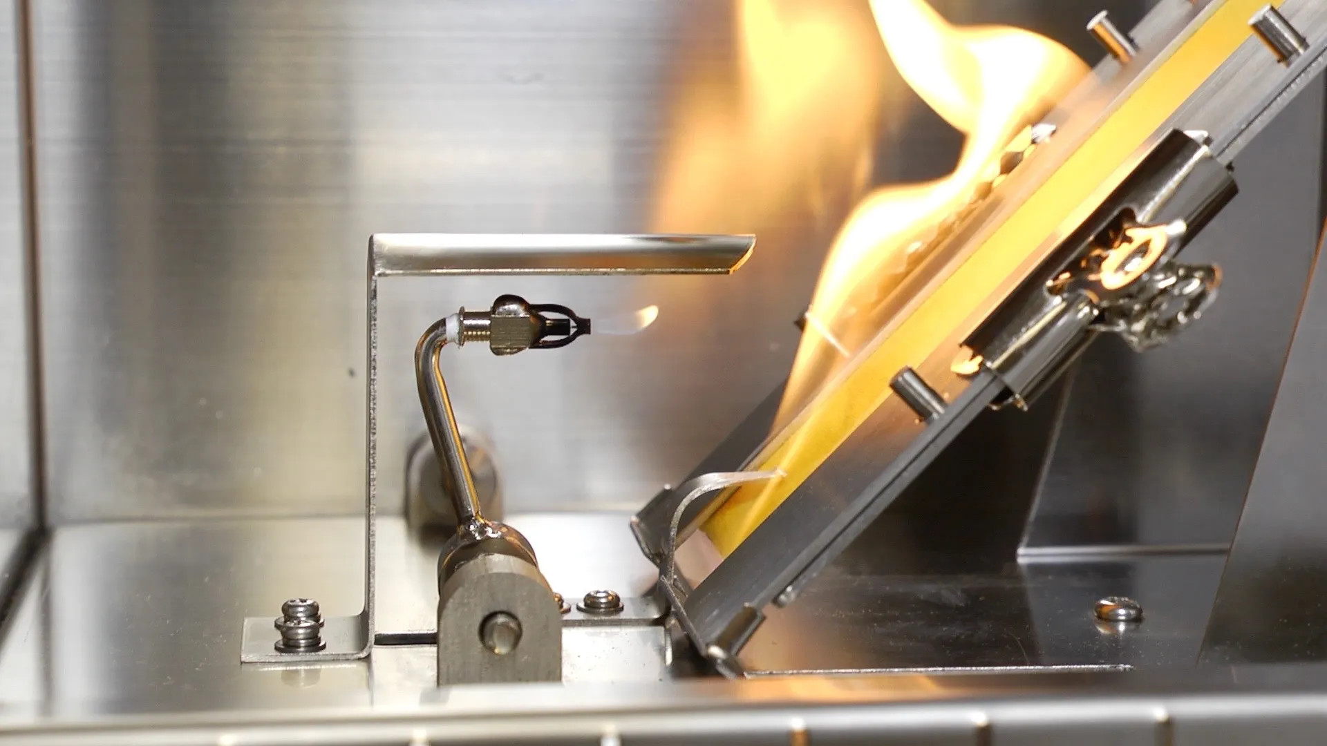 45 Degree Automatic Flammability Test Apparatus