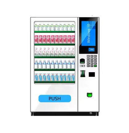 Touchscreen Vending Machine Cashless Payment QR Credit Card Perfect for ...