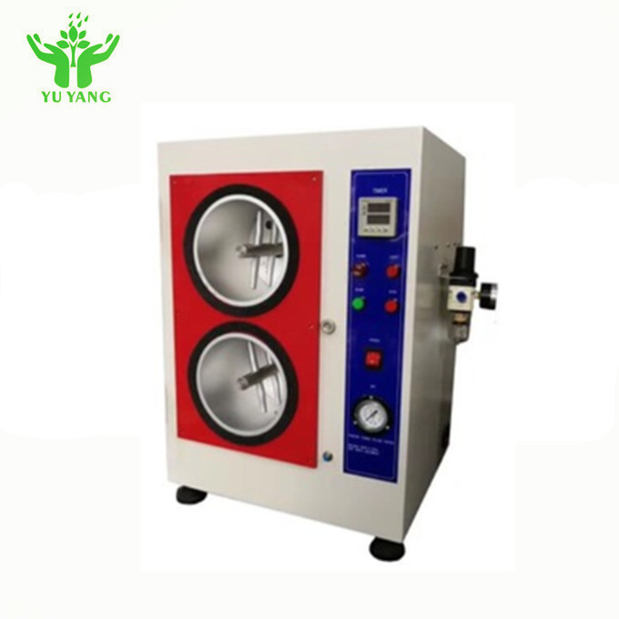 Random Tumble Pilling Test Machine , 1200rpm Fabric Strength Tester JIS ...