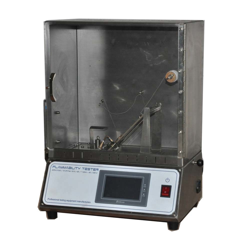 45 Degree Automatic Flammability Test Apparatus Equipment Crf 16 1610