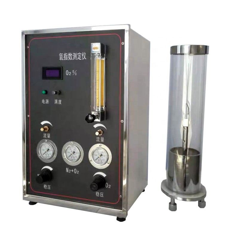 ASTM D2863 Digital Display Limiting Oxygen Index Test Apparatus