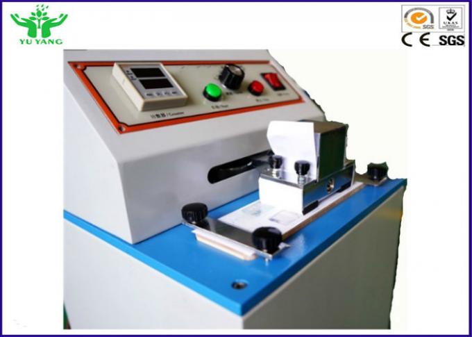 60 mm ASTM D5264 Package / Paperboard Ink Rub Testing Machine 43 Times ...
