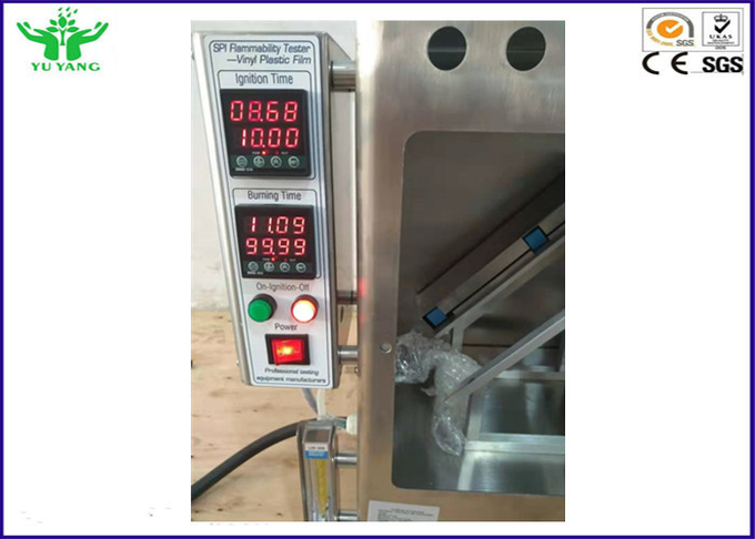 Cpsc 16 Cfr Part 1611 Spi Flammability Tester Vinyl Plastic Film Ac